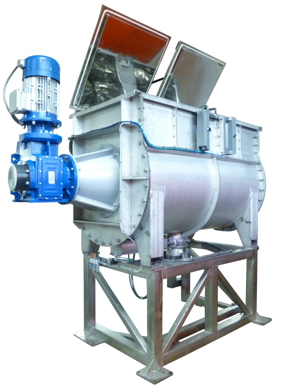 Miscelatori orizzontali ad aspo e a nastro - Gimat srl